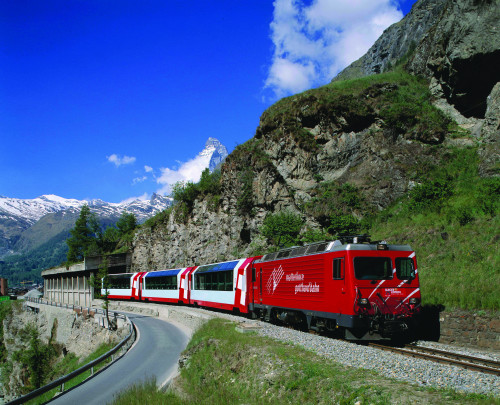 Glacier Express luxury train holiday Switzerland